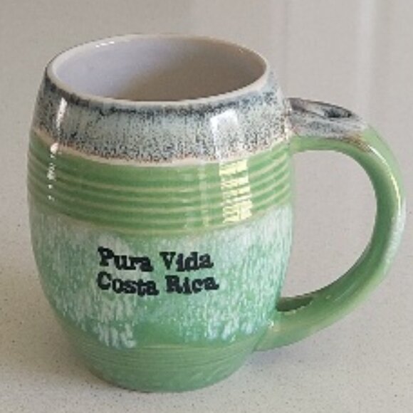 Source Unknown | Dining | Pura Vida Costa Rica Coffee Mug | Poshmark